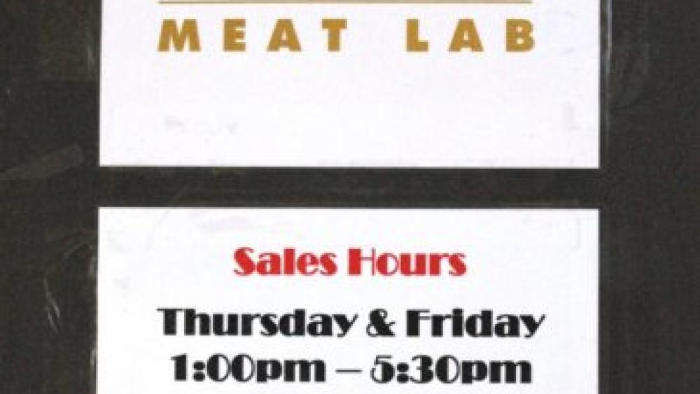 Meat Laboratory | UC Davis Department of Animal Science